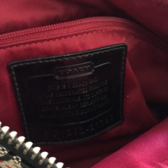 Coach | Bags | Red And Black Coach Bag | Poshmark